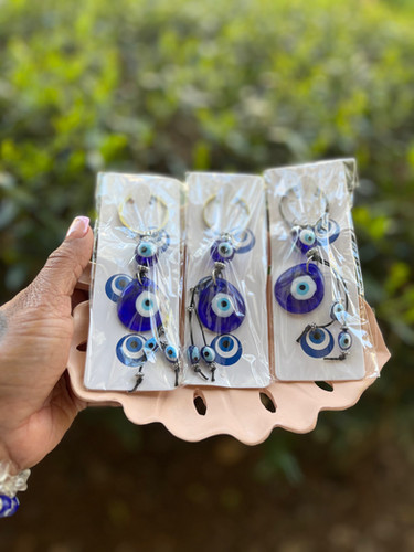 Evil Eye keychain | Sunflowers N Sage
