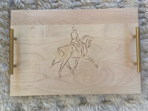 Handmade Serving Tray by AMDA Designs | mistyviewequestrian