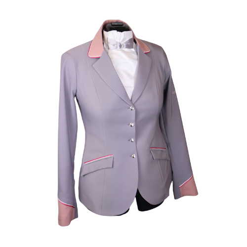Lotus Romeo Premium Short Coat, Gray/Rose (EU 42/ US 10 ...