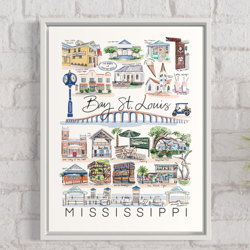 Bay St. Louis Print | Karah Michele