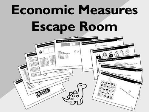 Economic Measures Escape Room | Econosaurus