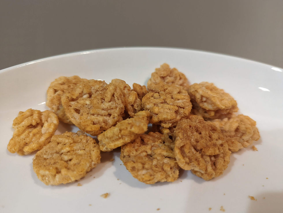 Sriracha spice dang rice crisps