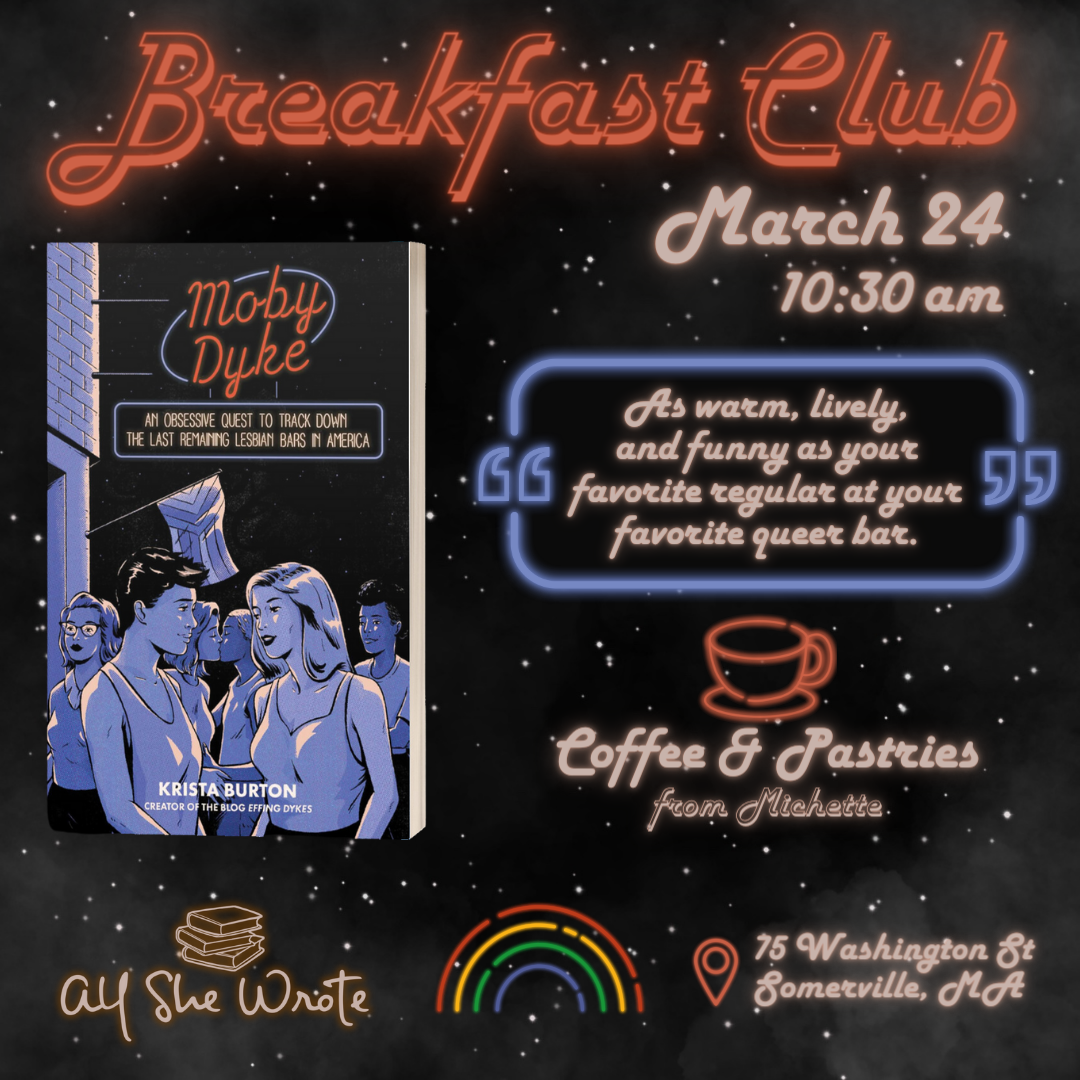 SOLD OUT: All She Wrote Books Presents: March Breakfast Club | All She ...