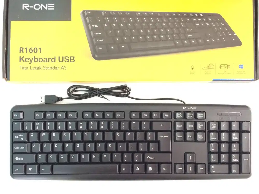 Keyboard Usb R-One Panjang | Berkatcompambon
