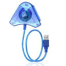 Converter Stik PS2 to USB Double | Berkatcompambon