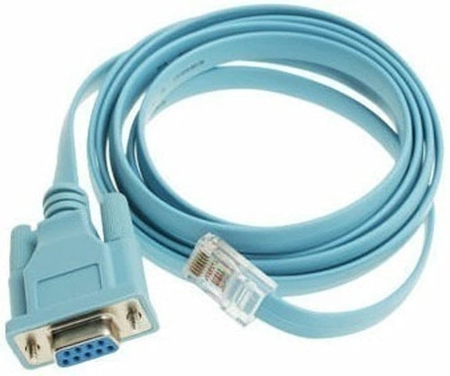 Kabel Console Serial DB9 F (RS232) To LAN RJ45 | Berkatcompambon