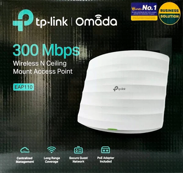 TPLink EAP 110 Indoor (Access Point Ceiling) | Berkatcompambon