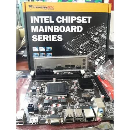 Mainboard VenomRx H61 (Soket 1155 DDR3) Garansi Resmi | Berkatcompambon