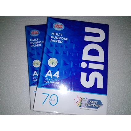 Kertas A4 Sidu 70Gr 1 Rim (500 Lembar) | Berkatcompambon