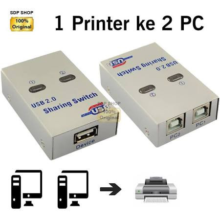 Usb Auto Switch Printer 2 Port | Berkatcompambon