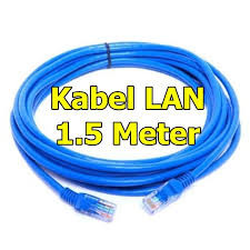 Kabel Lan 1.5m Jadi (Conector dari Pabrik) | Berkatcompambon