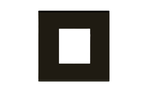 Norisys Cube Series 2M Solid Glass Plate with Frame (Solid Black ...