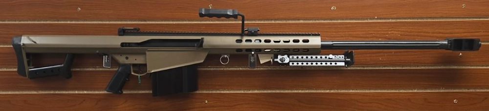 Barrett M82A1 in 50BMG " The Beast" 29" in FDE Integrated Bipod Carry ...