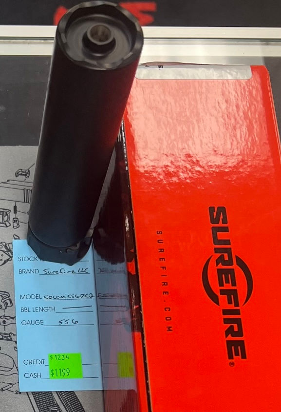 Surefire Suppressors SOCOM 556 RC2 in FDE and in Black ...