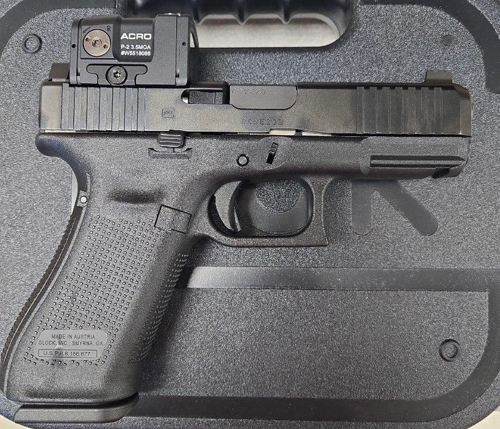 New Release Glock G45 4" 9mm w/ Aimpoint ACRO 3 Mags Night Sights ...