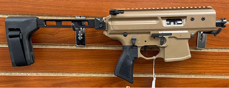 Sig Sauer MPX Copperhead Coyote Elite Series Cerakote w/ Brace 9mm ...