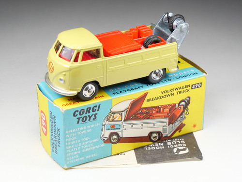 CORGI - 490 - Volkswagen Breakdown Truck - En boite | BRICABOCK