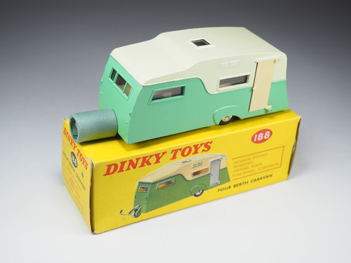 DINKY TOYS ENGLAND - 188 - FOUR BERTH CARAVAN - 1/43 | BRICABOCK