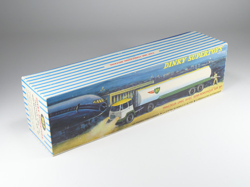 DINKY TOYS FRANCE - 887 - Unic Semi Remorque BP - Boite Vide | BRICABOCK