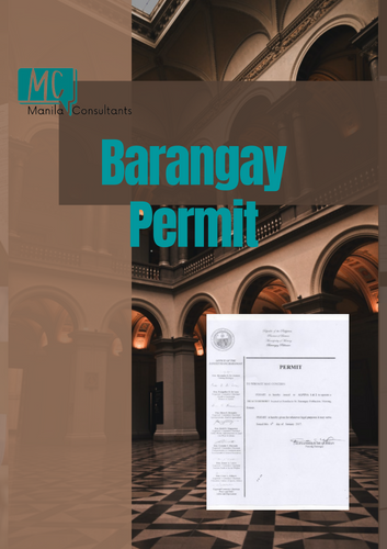 Barangay Permit | Manila Consultants