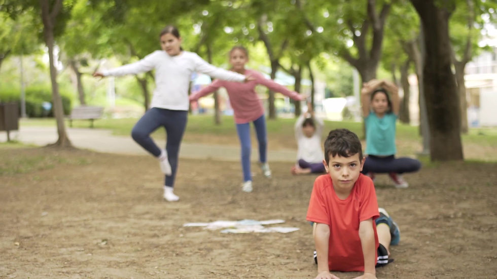 yoga games for kids yogi fun