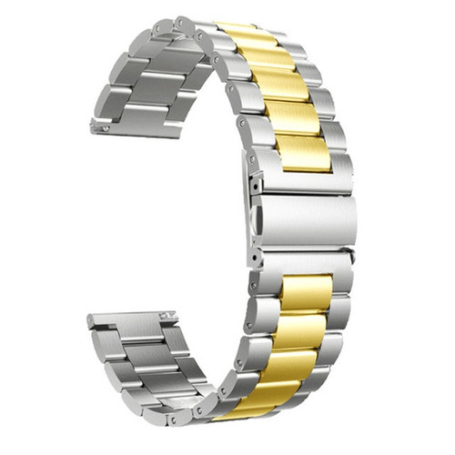 20mm Link Band - Silver & Gold | Bandit Bands