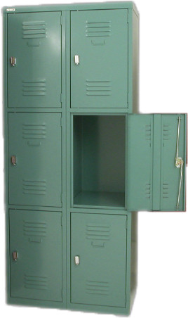 Lance Metal Combination Locker 6 Door Cupboard | WOF