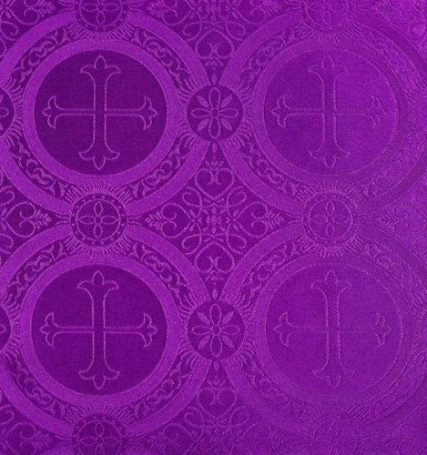 Purple Altar Frontal ( Damask Jacquard) | Dallas Vestments