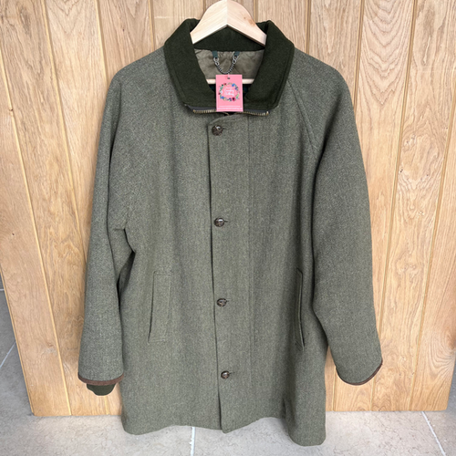 Chrysalis William Powell Green Tweed Field Coat Medium | Preloved Clothing