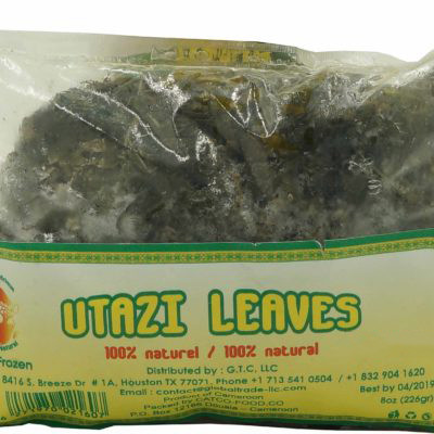 Frozen Utazi Leaves GTC 8oz | Africanfoodembassy