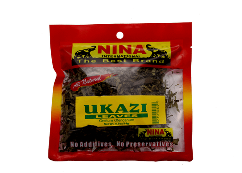 UKAZI LEAVES 0.5oz - NINA | Africanfoodembassy
