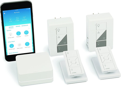 Caseta Starter Kit 2 Plug-Ins - 2 Remotes With Bridge NJ Dealer | HiDEF NJ