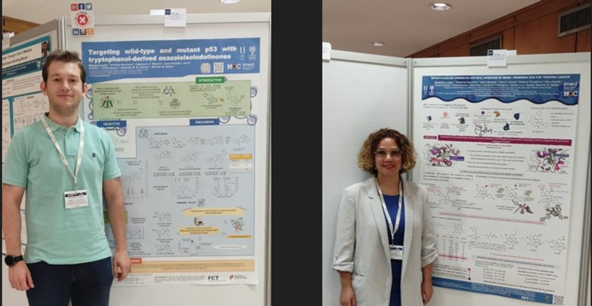 Ricardo Ferreira and Elizabeth Lopes presented poster communications at ...