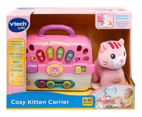 Vtech/ Cosy Kitten Carrier | Happy Returns