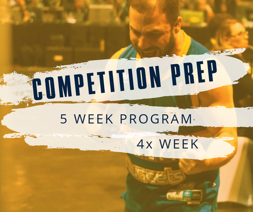 Competition Prep- 5 Week & 4 Times Week | ECGWLStore