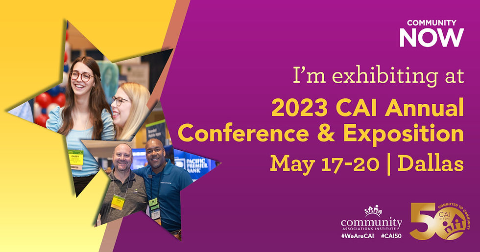 CAIS is exhibiting at the 2023 CAI Annual Conference & Expo May 17th-20th!