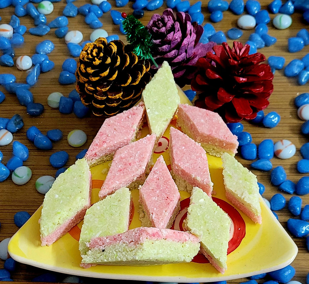 COCONUT TOFFEE (COCONUT ICE)