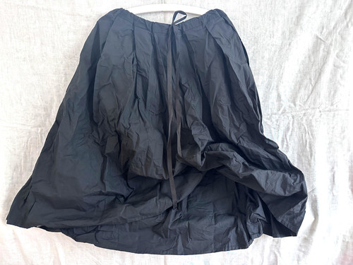 [SCHA] Deep Pocket Volume Skirt Medium Long - Waxed Cotton Light ...