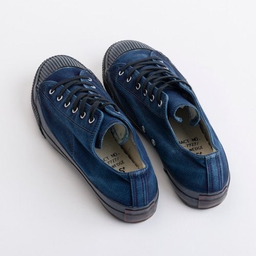 PRAS Shellcap Indigo Dye Sneakers | Beautiful Freak Fashion Lab
