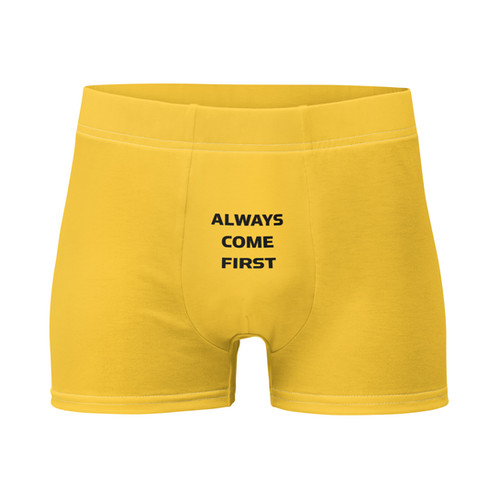 Come First Boxer Briefs | TRACKILICIOUS