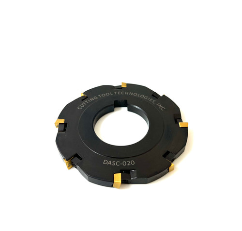 DASC-020 · 3" X 1/4" Arbor Type Staggered Tooth Slotting Cutter | CTT