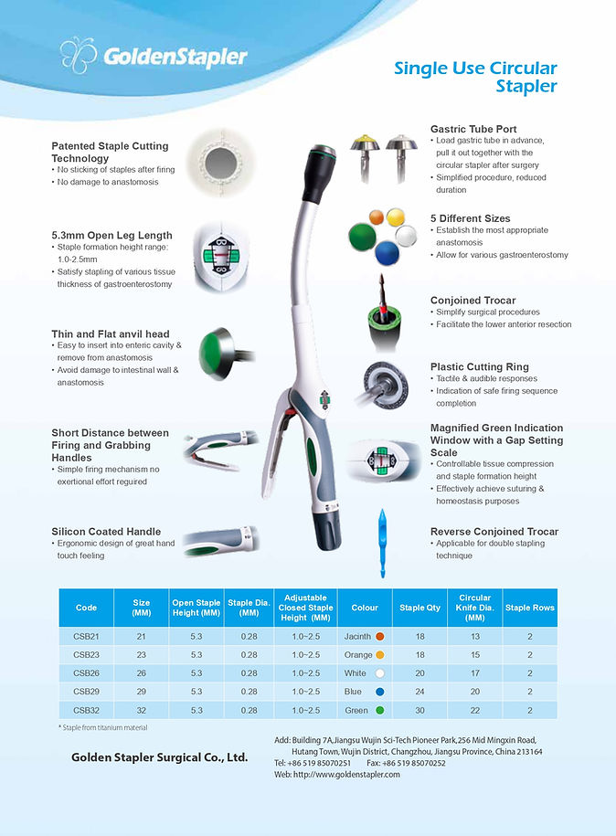 Circular Stapler | Surgi-Care