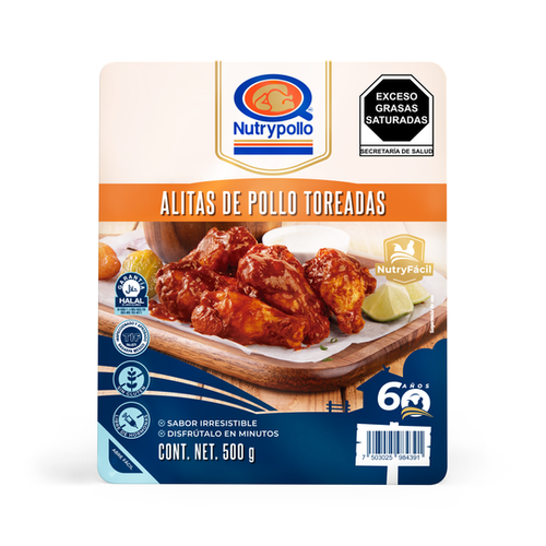 Alitas de Pollo Toreadas | Nutrypollo