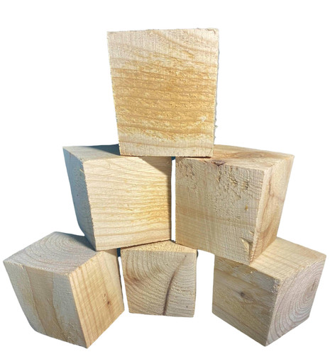 1.5" Pine Chewing Blocks | Carolina Chinchilla