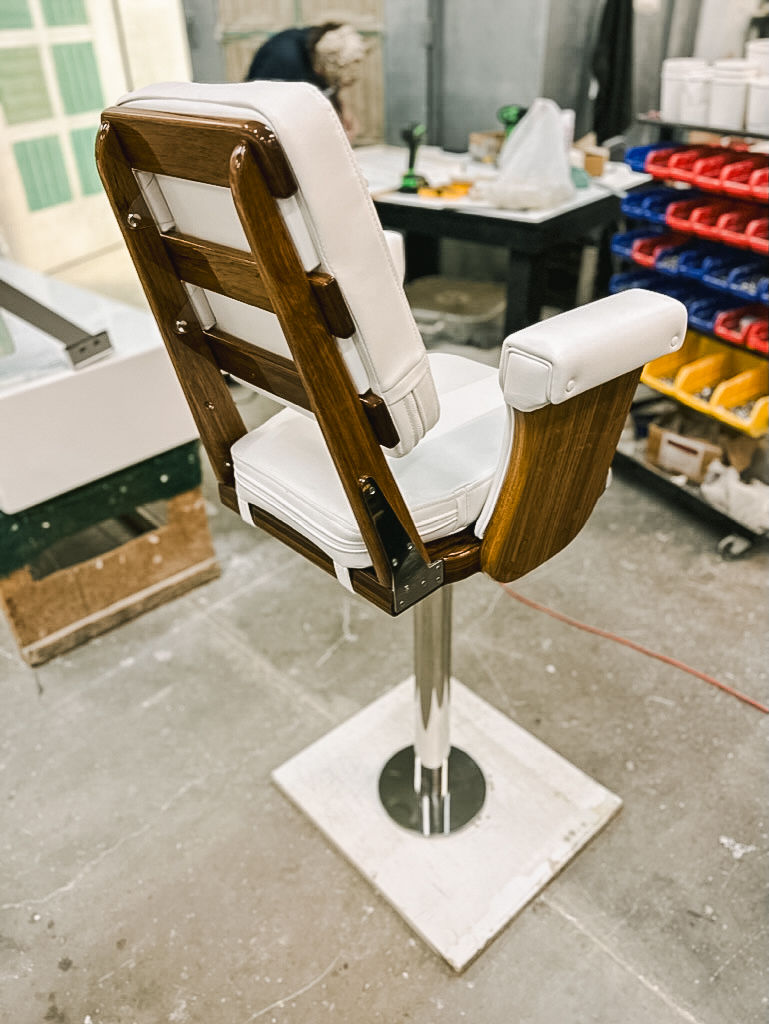 Helm Chairs | Seats for Boats | Nautical Designs Inc