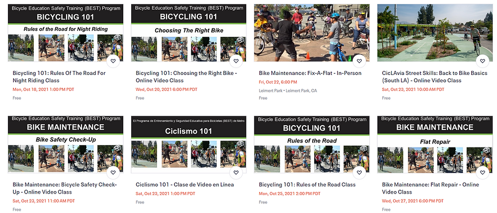 Metro Bicycle Education Safety Training (BEST) Program