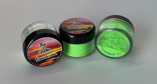 Green Glow Powder 1oz | The Glitter Ranch