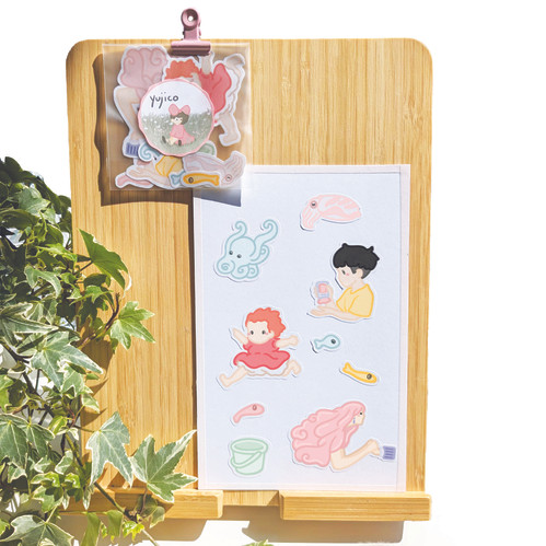 ponyo sticker pack | Yujico
