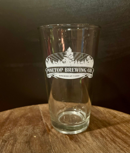 PBC Classic Pint Glass | Pinetop Brewing Co.