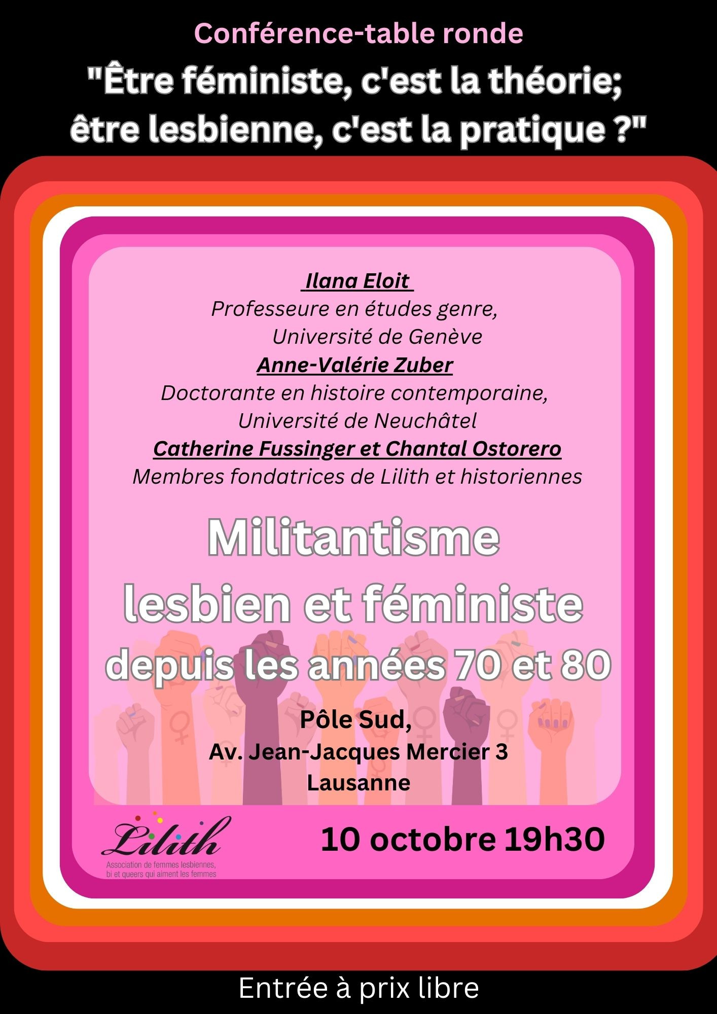 Conférence / Table ronde | associationlilith